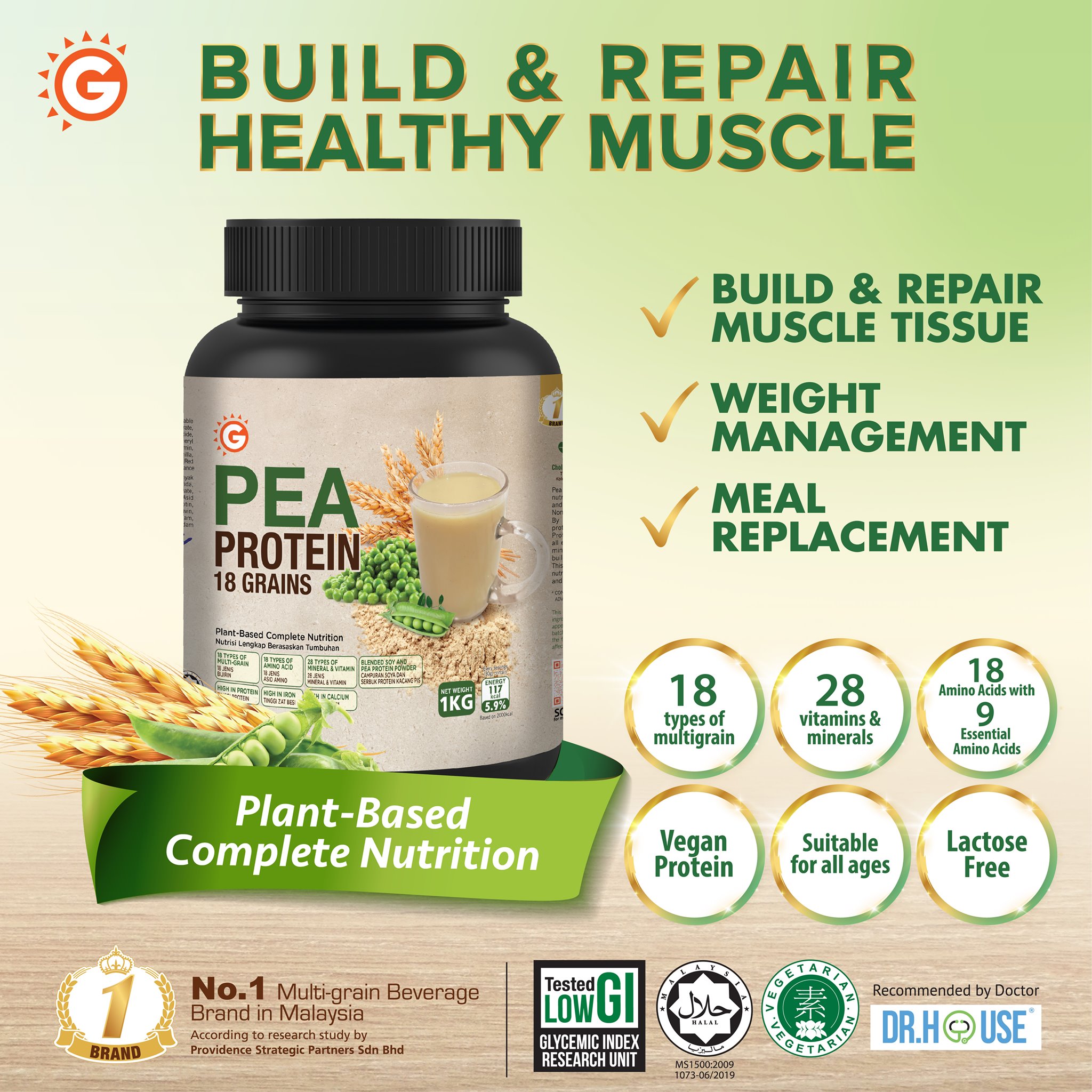 Pea Protein and Beauty - GoodMorning Global - Singapore grains food and ...